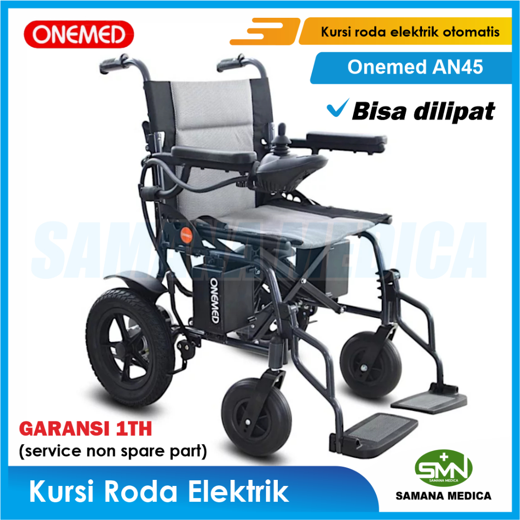 Jual Kursi Roda Elektrik Electric Lipat ONEMED AN45 - Bisa dilipat ...