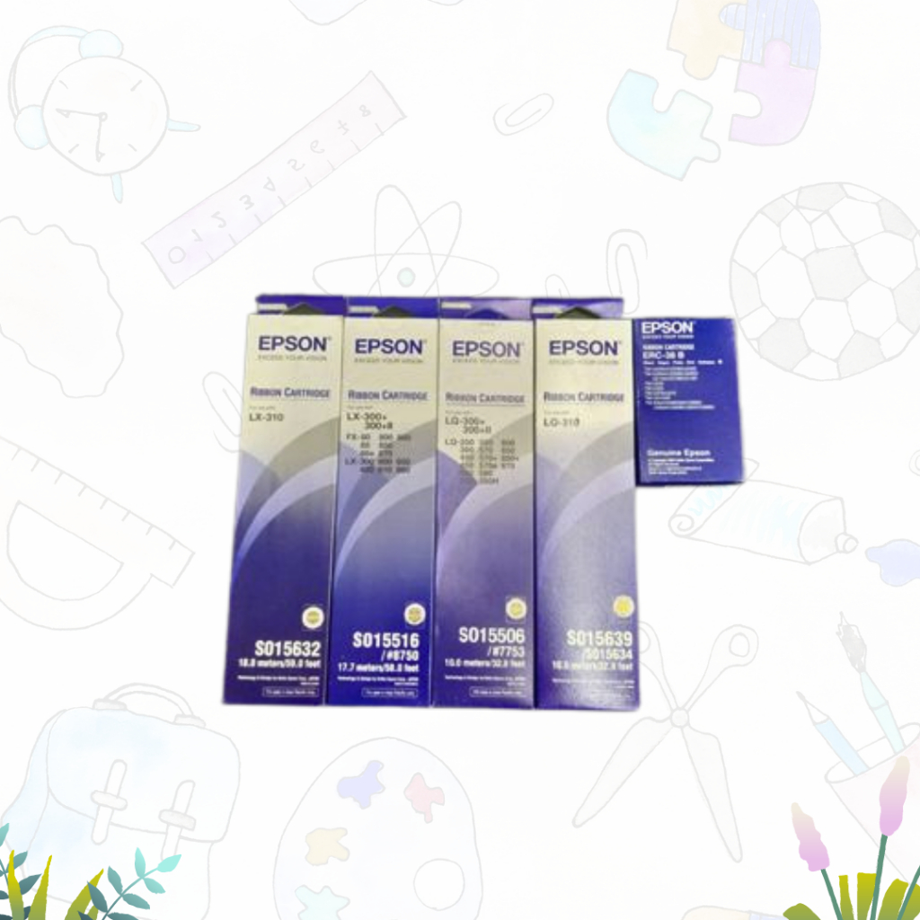 Jual PITA PRINTER / RIBBON CARTRIDGE ERC-38 B / LQ-300 + / LQ-310 / LX ...