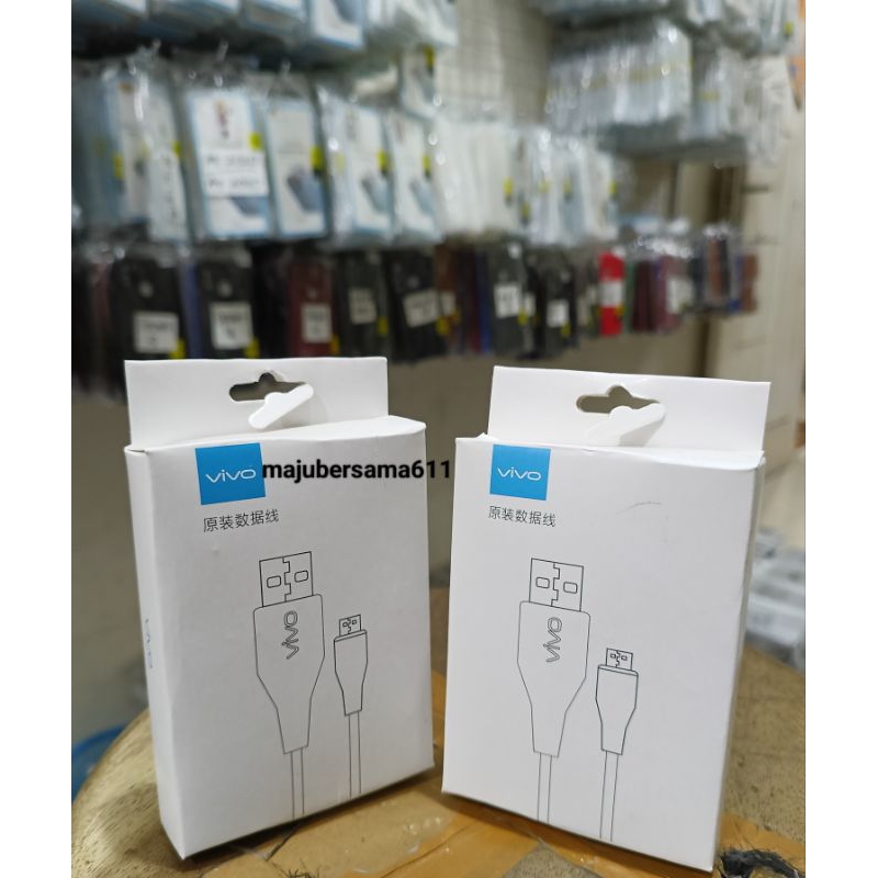 Jual Kabel Data VIVO Micro Fast Charging ( Micro USB) | Shopee Indonesia