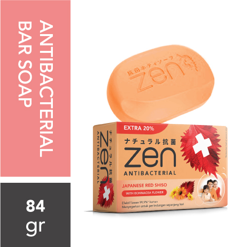 Jual SABUN ZEN Anti Bacterial Bar Soap Bisa Pilih Shiso & Sandalwood ...
