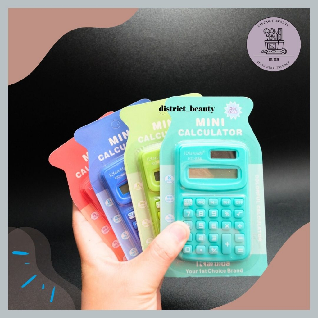 Jual KALKULATOR KARUIDA MINI K-888 calculator mini full color | Shopee ...