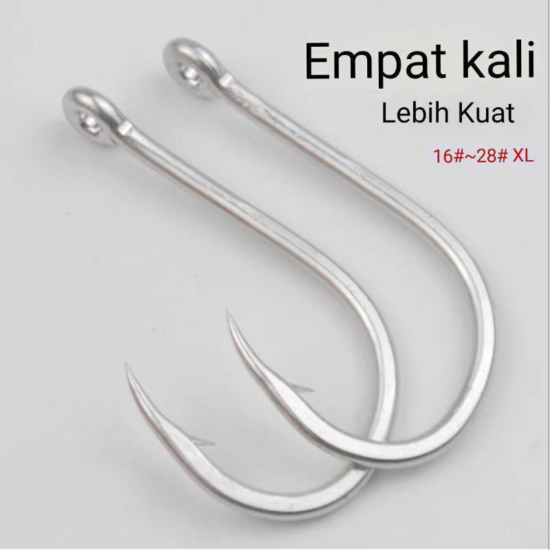 Jual Mata kail pancing 4x lbh kuat dan tajam | Shopee Indonesia