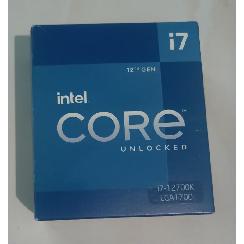 Jual PROCESSOR INTEL CORE I7 12700K BOX SOCKET LGA1700 3.6GHz | Shopee Indonesia