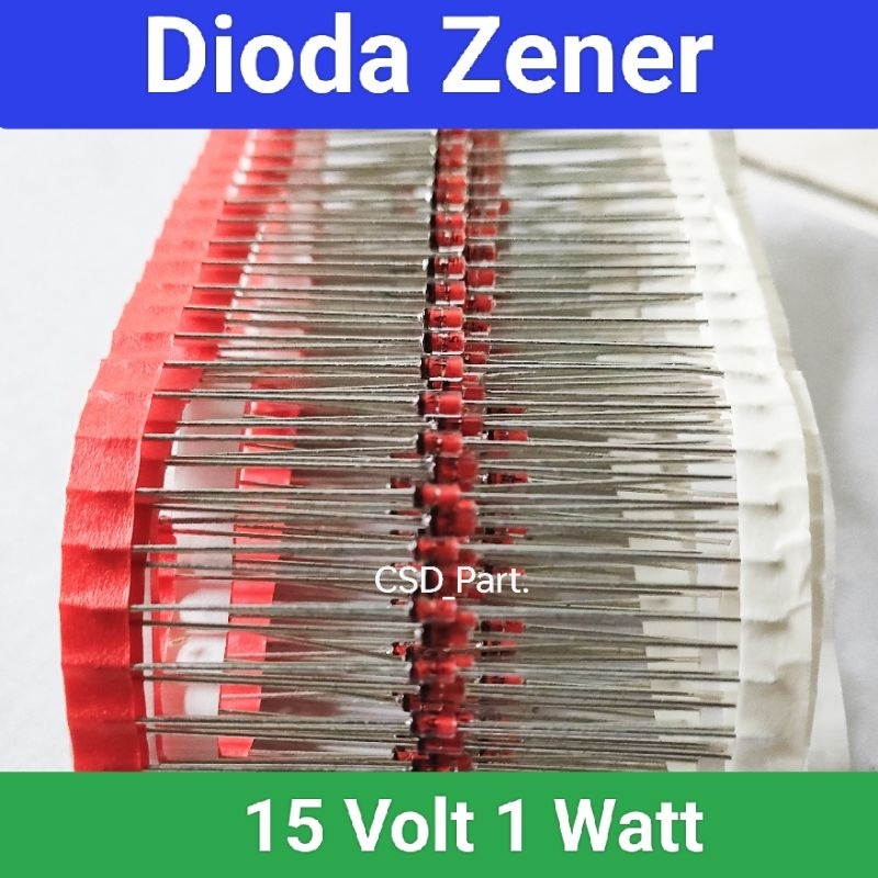 Jual 5 Pcs Dioda Diode Zener 1 Watt 5V1 9V1 12V 15V 24V | Shopee Indonesia