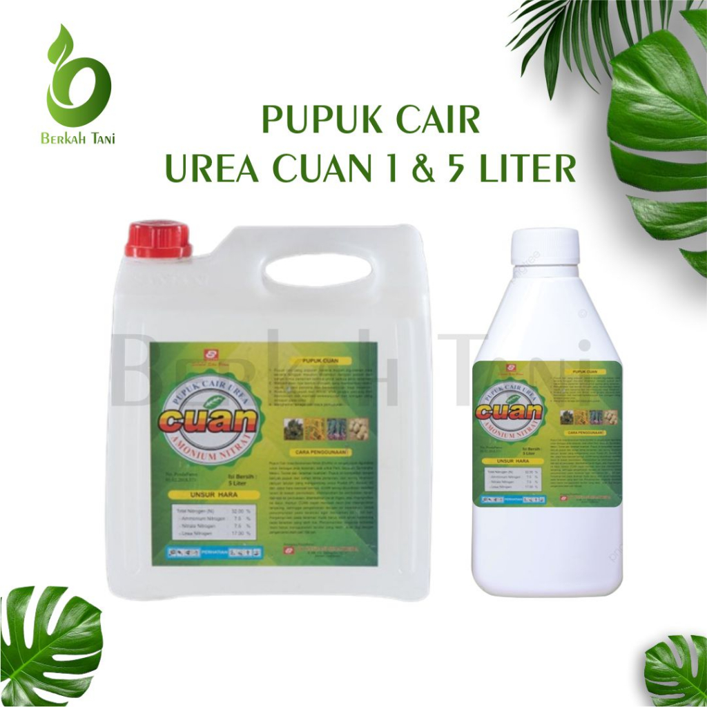 Jual Pupuk Urea cuan cair 5 liter dan repack 1 liter santani | Shopee ...