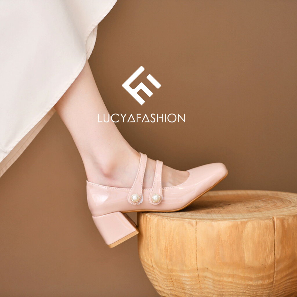 Jual 8828 Heels Ballerina Korean Style Premium Mary Jane Sepatu Pesta ...