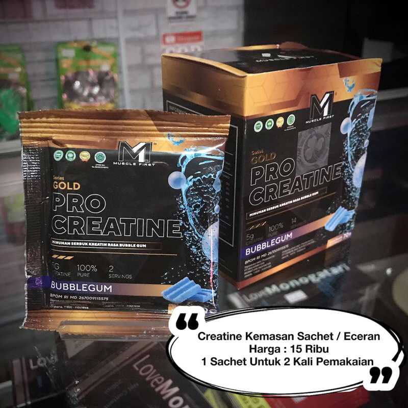Jual Creatine Kemasan Sachet Atau Eceran | Shopee Indonesia