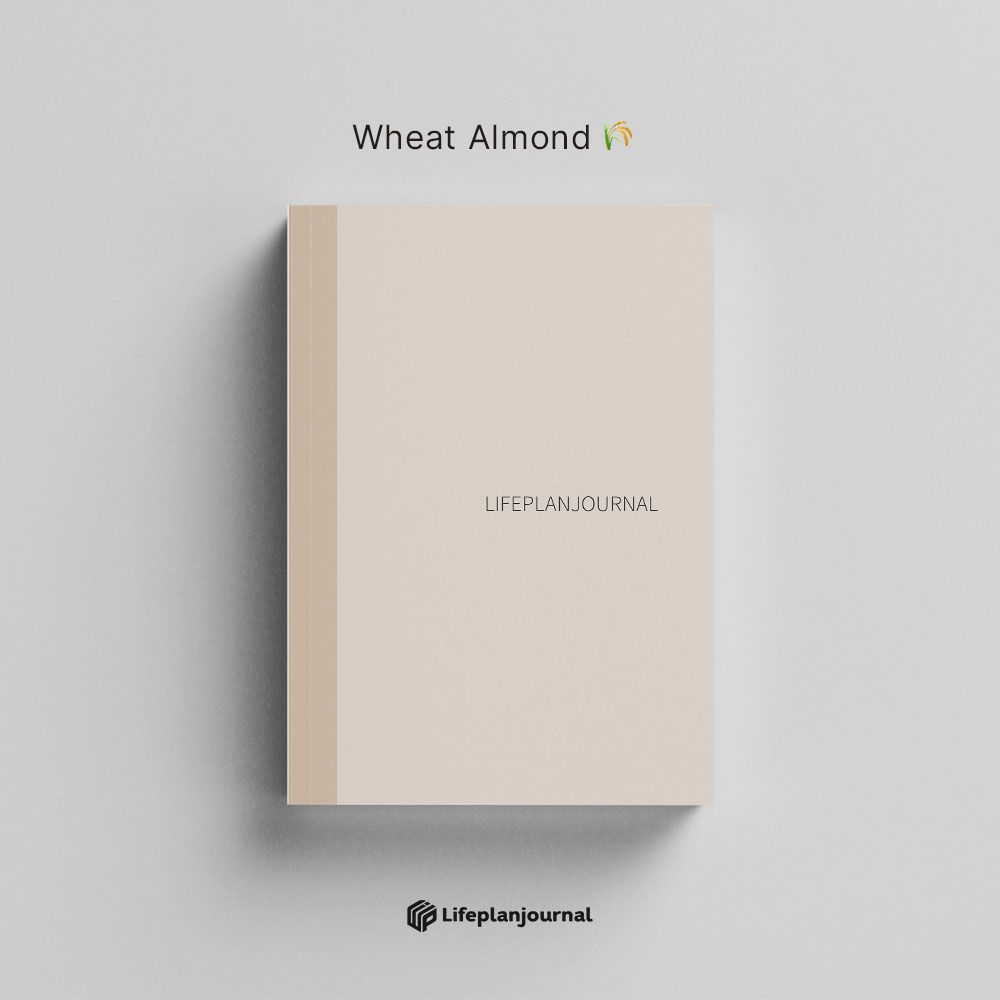 Jual Life Plan Journal - Plain Notebook/Blank Journal A6 + Free ...