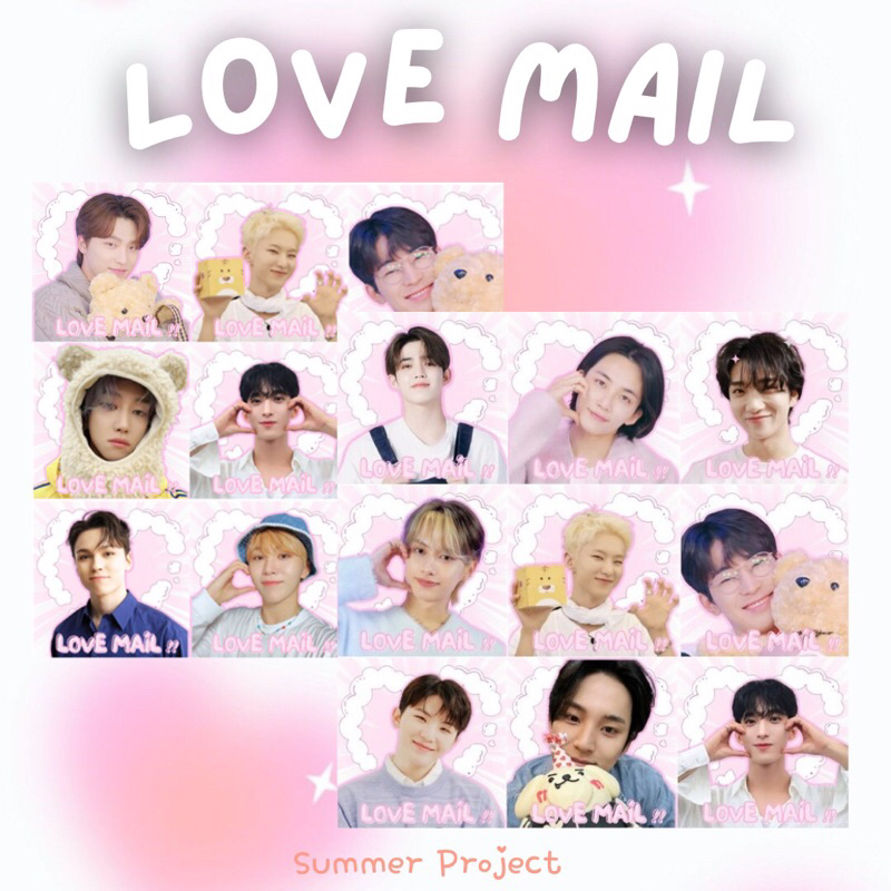 Jual MAIL STICKER STIKER ALA SELLKOR SEAL STIKER PINTEREST KOREAN CUTE STIKER seventeen ...