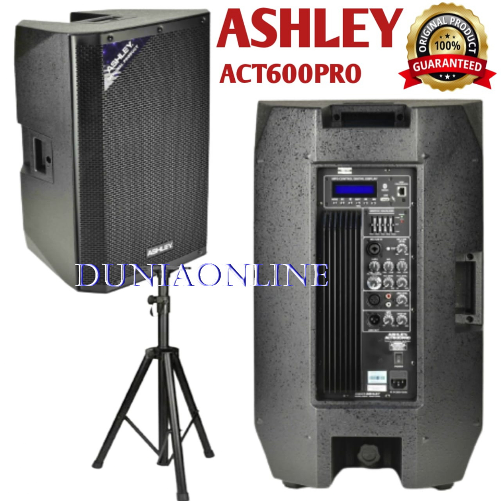 Jual Speaker Aktif Ashley ACT600PRO Original 15 inch | Shopee Indonesia