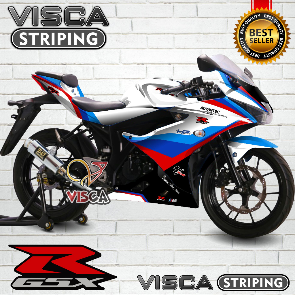 Jual Decal GSX R150 Full Body - Stiker GSX R150 Full Body - Dekal GSX ...