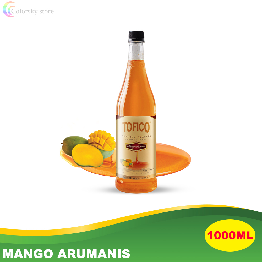 Jual TOFICO MANGO ARUMANIS SYRUP 1000ML | Shopee Indonesia