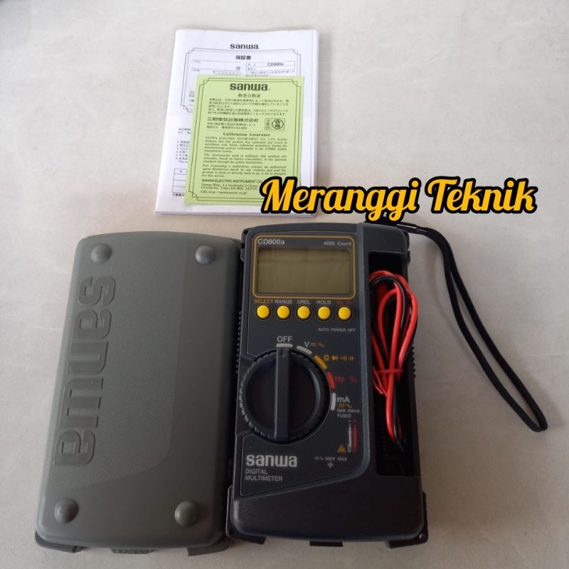 Jual id3485 Avometer digital multitester multimeter sanwa CD800a CD 800 ...