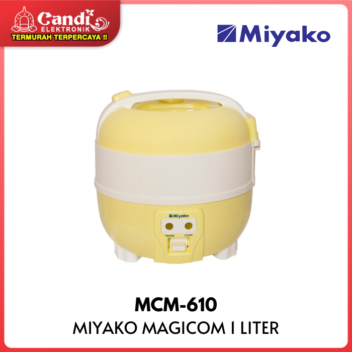 Jual MIYAKO Magicom 1 Liter MCM-610 | Shopee Indonesia