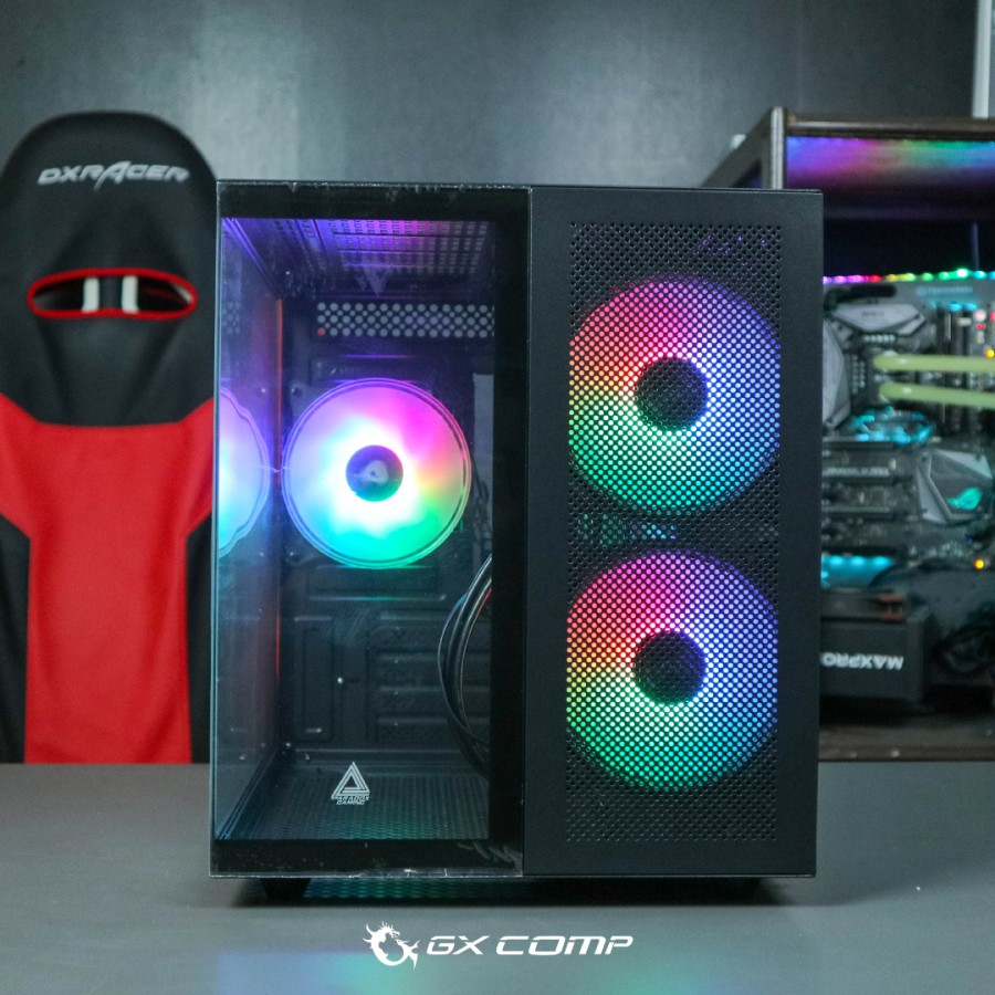 Jual Paradox Gaming Casing Rengganis Dual Chamber | m-ATX Gaming Case ...