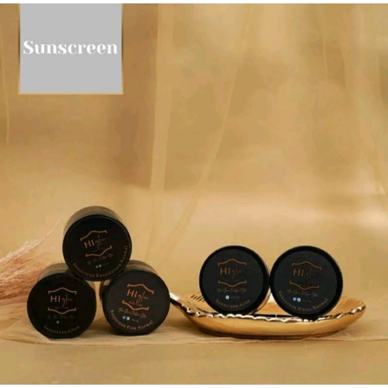 Jual Suncreen Cream siang whitening, glow, Foundation, Acne Glow Hi ...