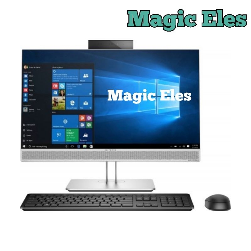 Jual Pc aio hp 24 in elite one 800 G4 intel corei5 - 8500 RAM 8GB SSD ...