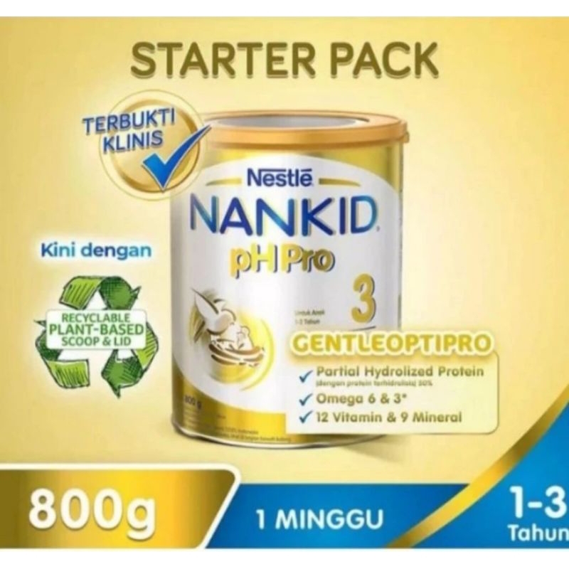 Jual NAN KID PRO 3, susu Nestle 800 gram | Shopee Indonesia