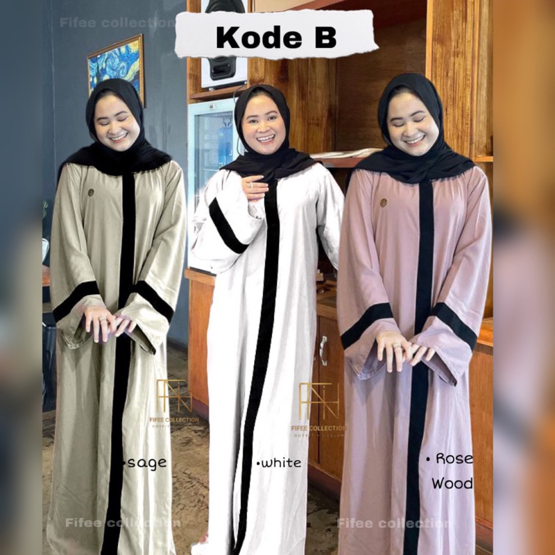 Jual NEW ABAYA KAYRA PREMIUM EXCLUSIVE BY FIFEE COLLECTION ABAYA ...