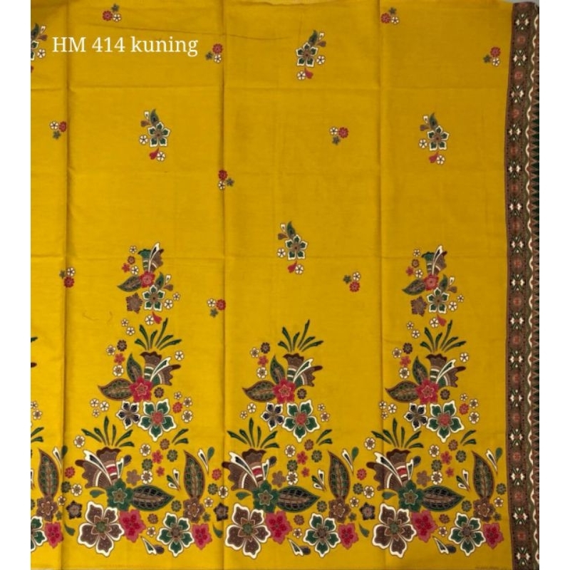 Jual KAIN BATIK HALUS WARNA KUNING BATIK SERAGAM BRIDESMAID WARNA ...