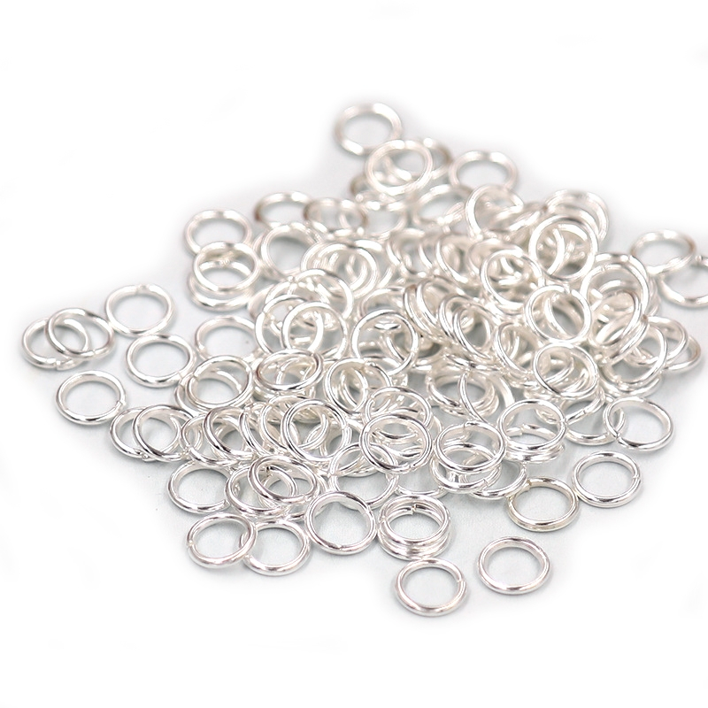 Jual (± 500) Ring 7mm warna silver / Ring Gantung / Ring Jump / Ring ...