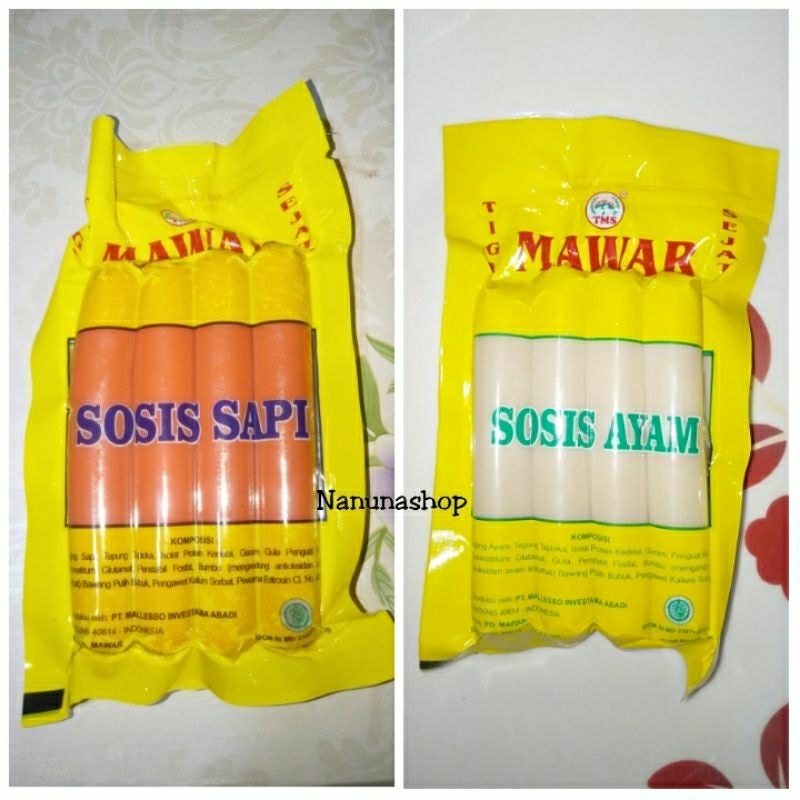 Jual Mawar sosis sapi dan ayam isi 4 | Shopee Indonesia