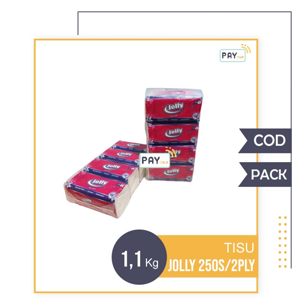 Jual Jolly 250 sheet Paket isi 4 Tissue Jolly 250s Pack 2ply | Shopee ...