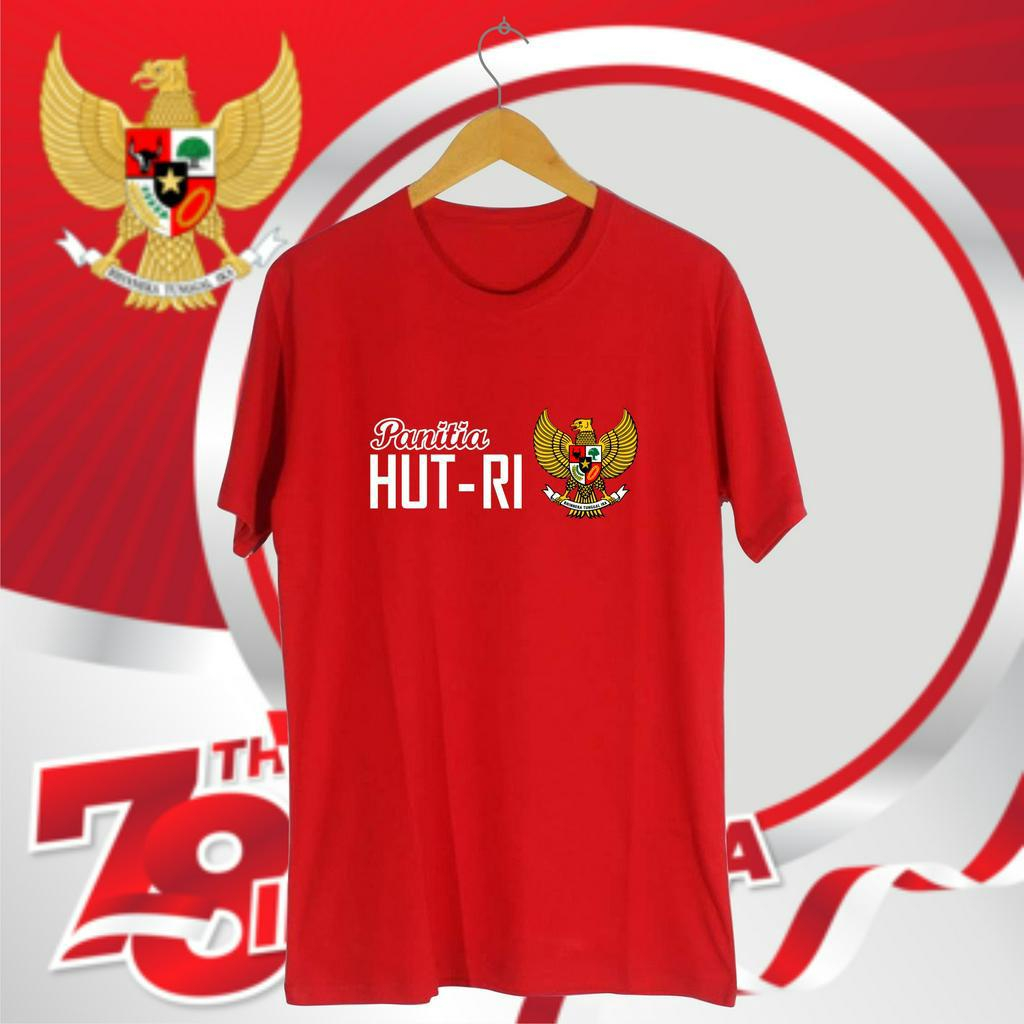 Jual T-shirt Kaos Panitia Hut Ri 78 / Kaos 17 agustus / Kaos Kemerdekaan Indonesia | Shopee ...