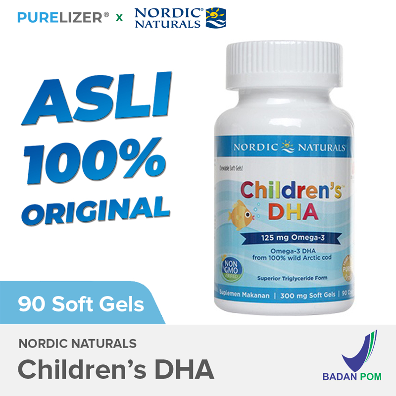 Jual Nordic Naturals Children's DHA Softgels | Shopee Indonesia