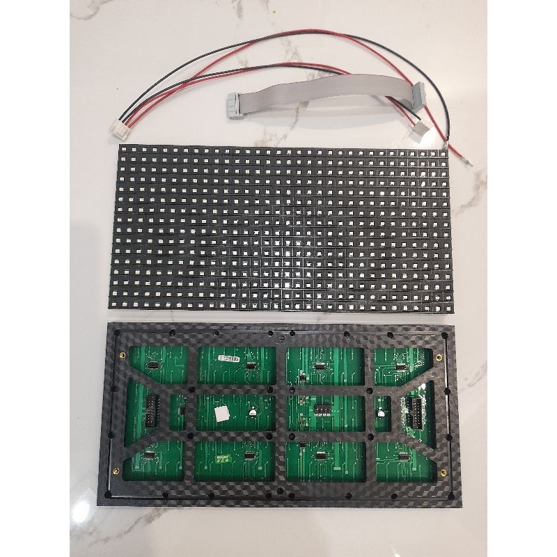 Jual Panel screen / modul p10 red full outdoor running text VIDEOTRON ...