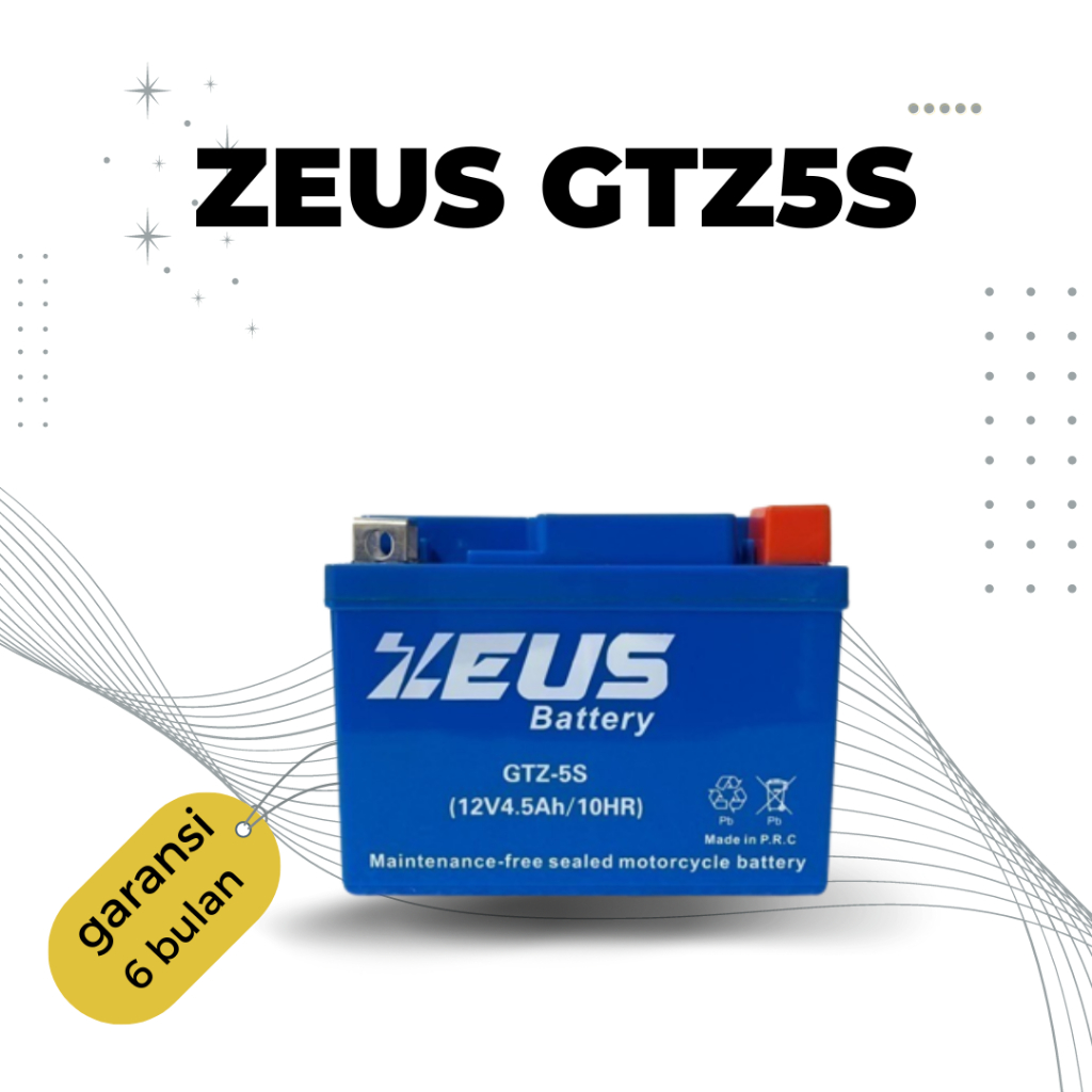 Jual Aki Motor Beat F1 CW CBS Carbu GTZ5S Aki Kering MF | Shopee Indonesia