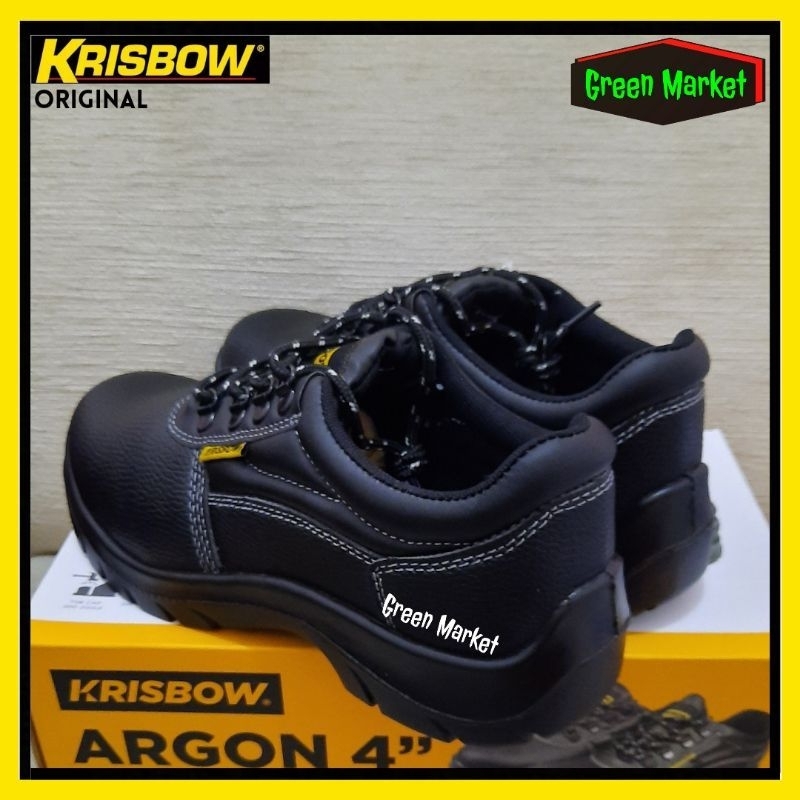 Jual Sepatu Safety Krisbow ARGON 4" || Safety Shoes Krisbow ARGON 4 ...