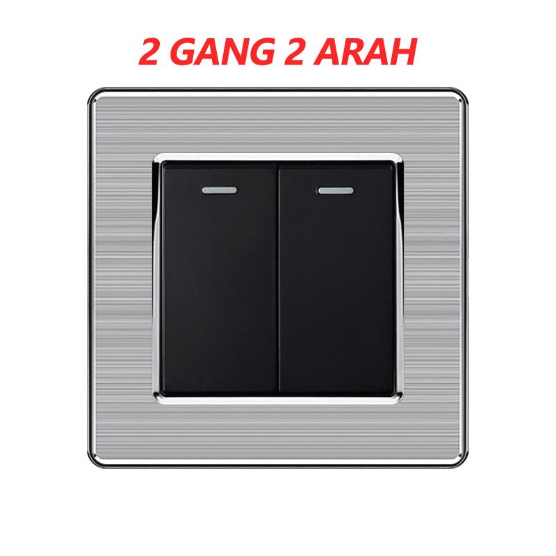 Jual Soket Saklar Lampu Dinding Tipe 86 untuk Lampu 15amp Universal ...