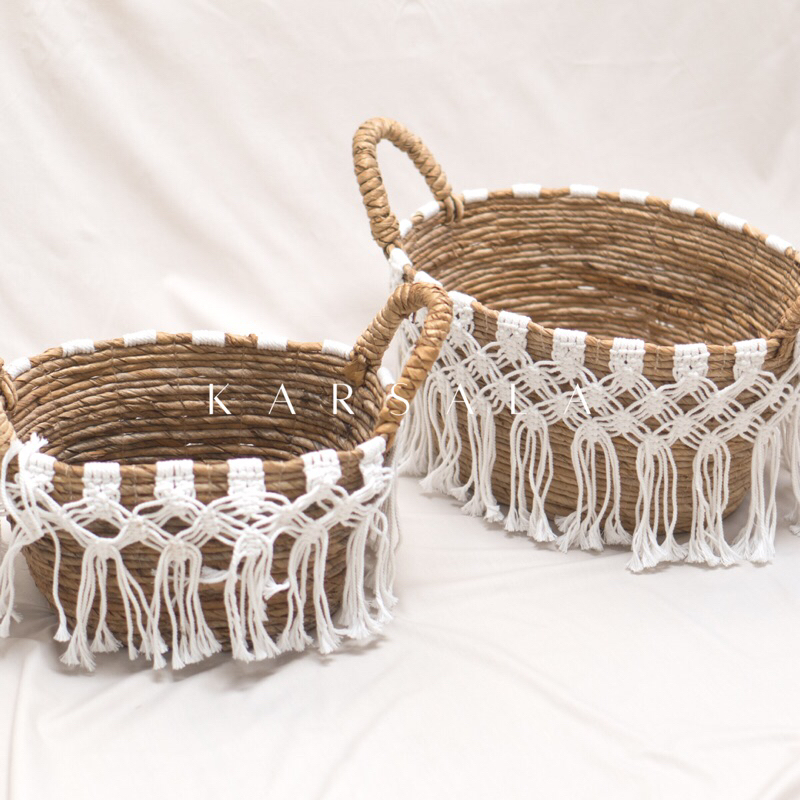 Jual KARSALA Olea Basket | Keranjang Laundry Anyaman Banana Macrame ... Jual KARSALA Olea Basket | Keranjang Laundry Anyaman Banana Macrame ...
