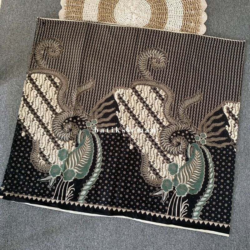 Jual Batik truntum sage 2.4 meter bahan batik katun premium | Shopee ...