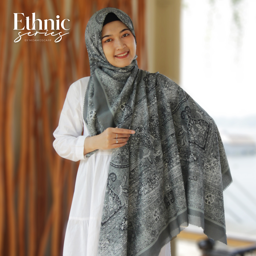 Jual Hijab Jumbo | Kerudung Segi Empat Motif | Jilbab Syar'i Etnik ...
