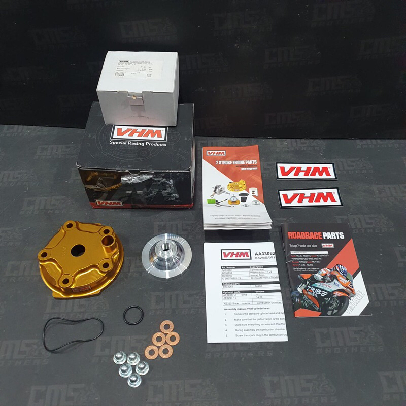 Jual Cylinder Silinder Head Insert VHM Kawasaki KR 150 KRR 150 ZX 150 ...