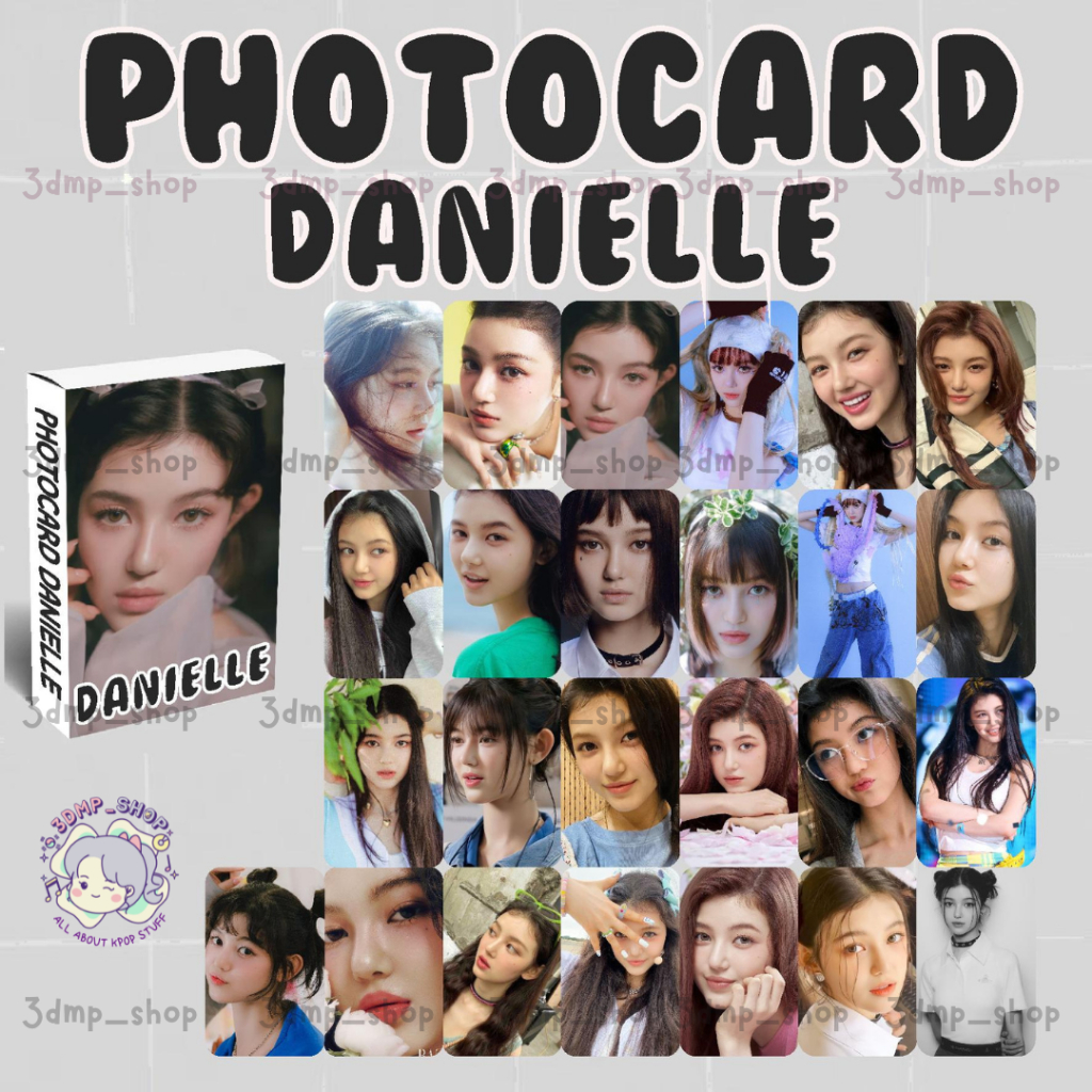 Jual [25 lembar] photocard photo lomo card lomocard new jeans danielle ...