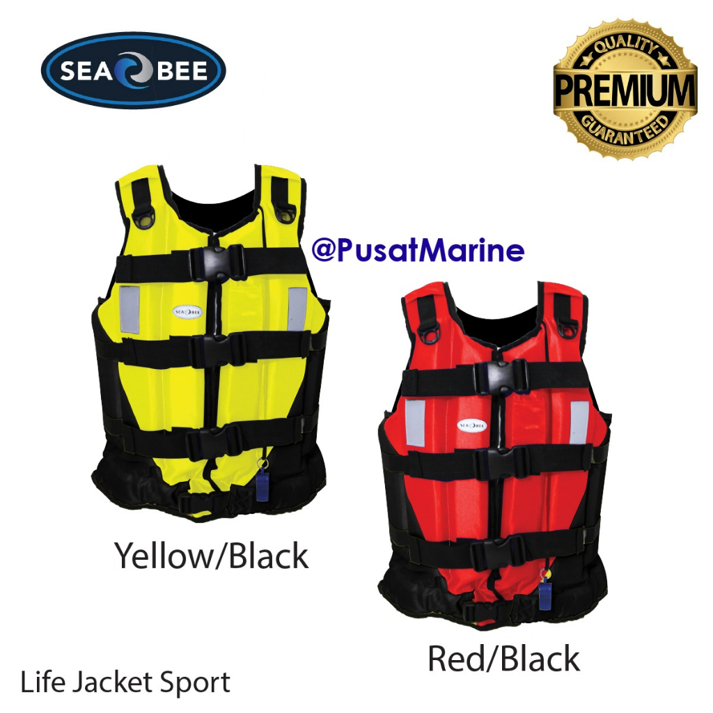 Jual Pelampung atau Life Jacket Tipe Sport SEABEE | Shopee Indonesia