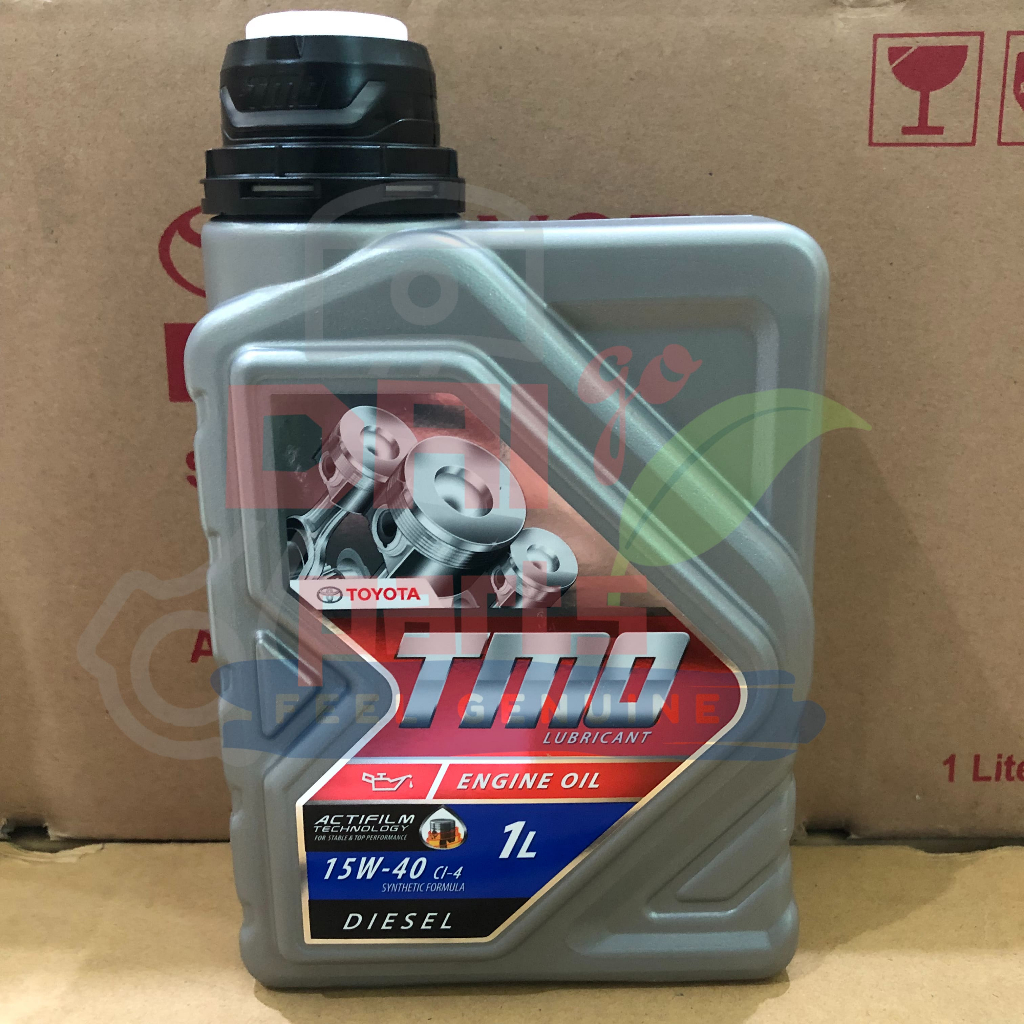 Jual Oli Mesin Diesel Toyota 15W-40 Synthetic - TMO (TOYOTA MOTOR OIL) 1 Liter - 08880-83351 ...