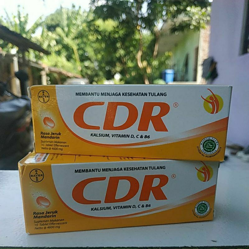 Jual CDR VITAMIN KALSIUM ISI 10 TABLET | Shopee Indonesia