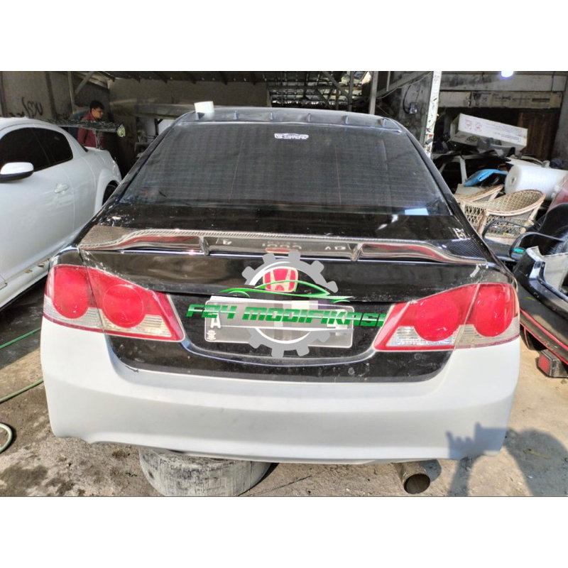 Jual Ducktail honda civic fd cs carbon kevlar | Shopee Indonesia