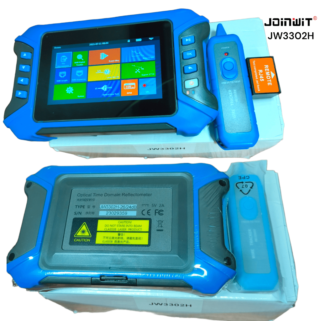 Jual otdr joinwit JW3302H original 2 lamda / smart otdr JW 3302H alat ...