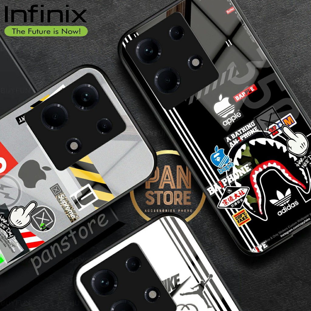 Jual Softcase Glass Case Infinix Note 30 Pro Terbaru [SK-60] Case ...