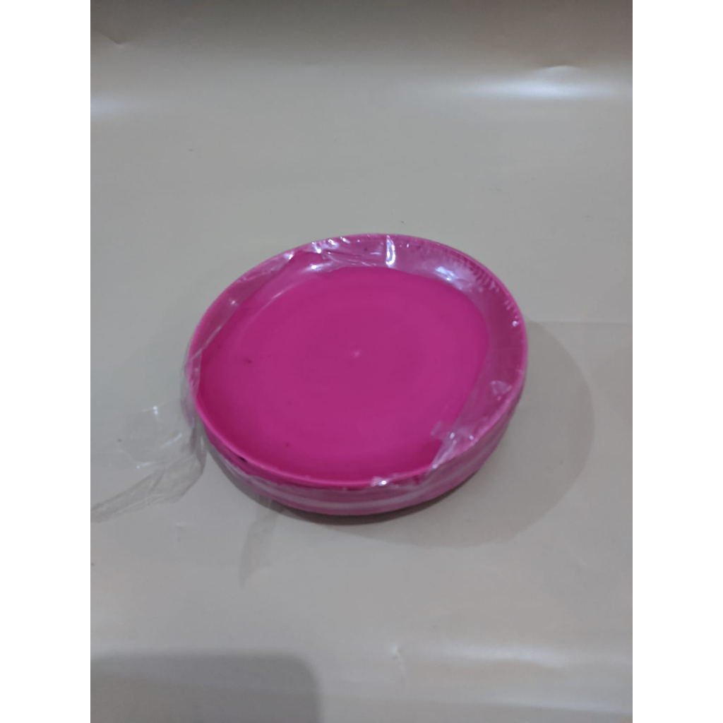 Jual LEPEK PIRING PLASTIK KECIL / PIRING MAKAN MINI / PIRING TATAKAN ...