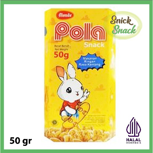 Jual Monde Pola Snack 50 gr Snack Kentang Bentuk Hewan Disukai Anak ...
