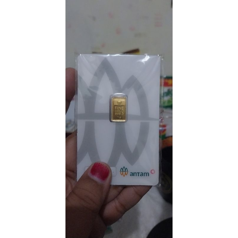 Jual Antam certy eye red mark 1gram tahun random | Shopee Indonesia