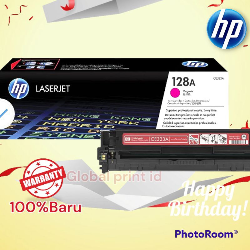 Jual Toner Hp 128A black color cartridge laserjet printer cp1525 cm1415 ...