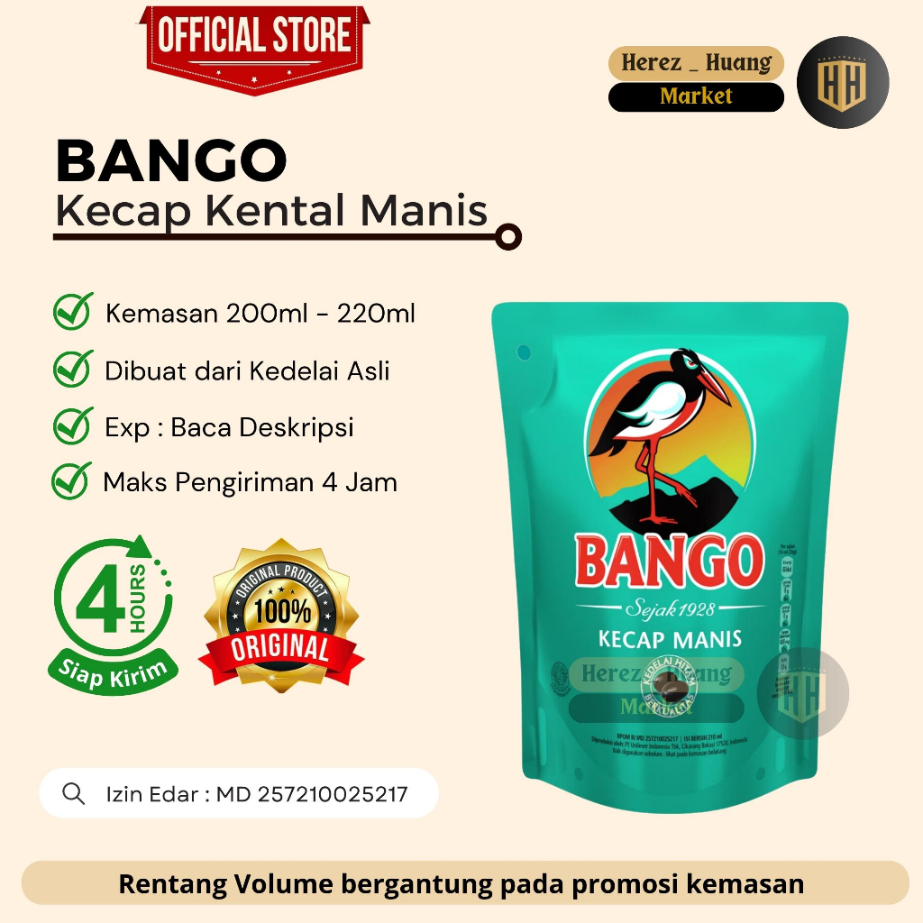 Jual Kecap Kental Manis KECAP BANGO Kemasan 210ml - 220ml | Shopee ...