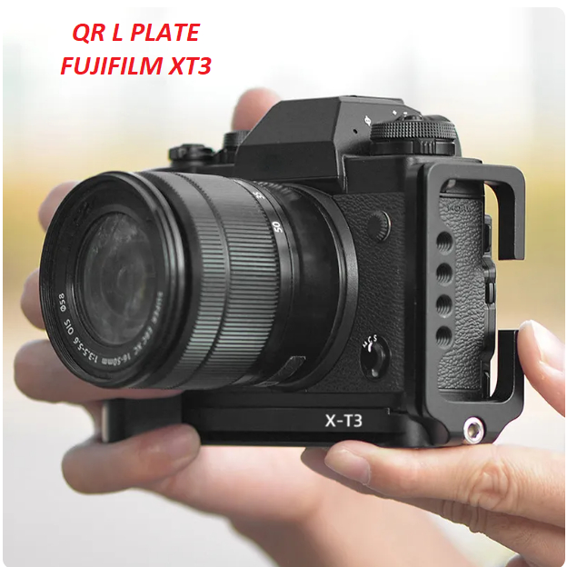 Jual Hand Grip Quick Release L Bracket for Fuji Fujifilm X-T3 XT3 XT-3 Vertical Shoot | Shopee ...